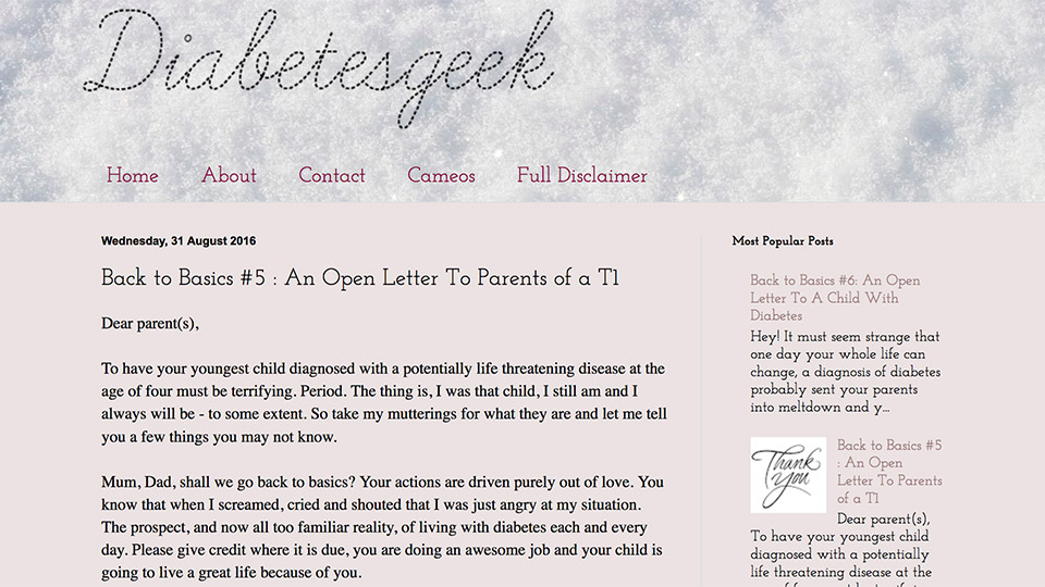 Item : Type 1 Diabetes Resources Online